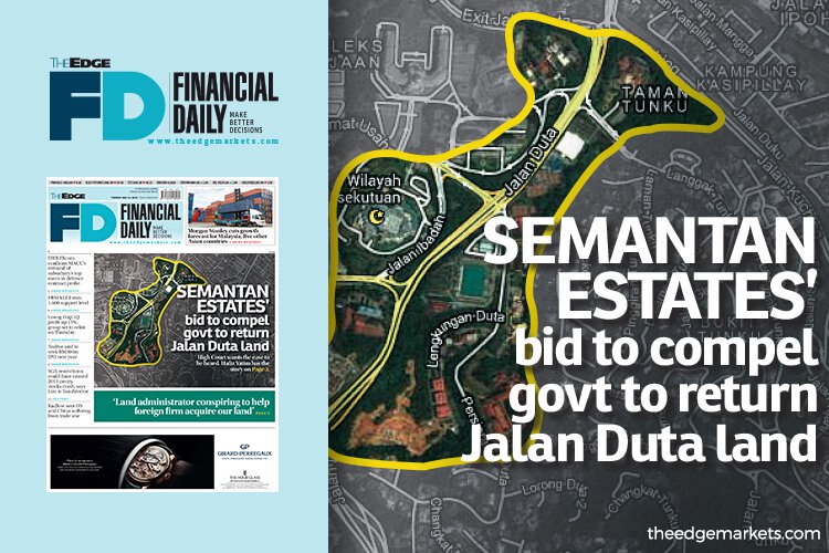 Semantan Estates要求强制政府归还大使路地段